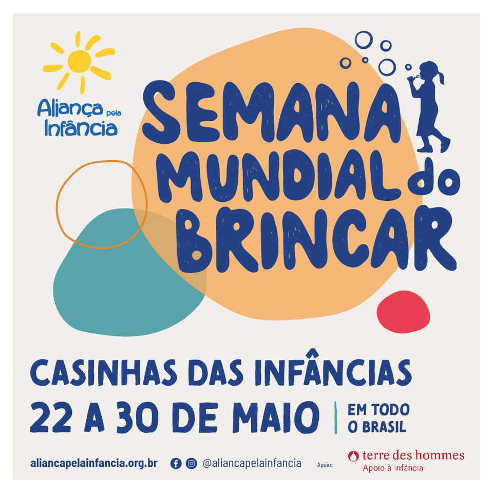 Semana Mundial do Brincar começa em maio - Conviva Educação